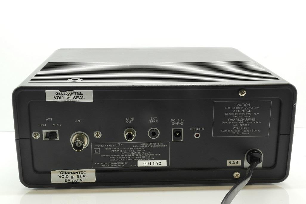 Second Hand realistic Pro-2035 1000 channel scanner - radioworld
