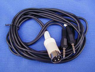 YA/FSK/CBL - Yaesu RTTY DIN Jack Fixed Audio/FSK Cable- radiowor
