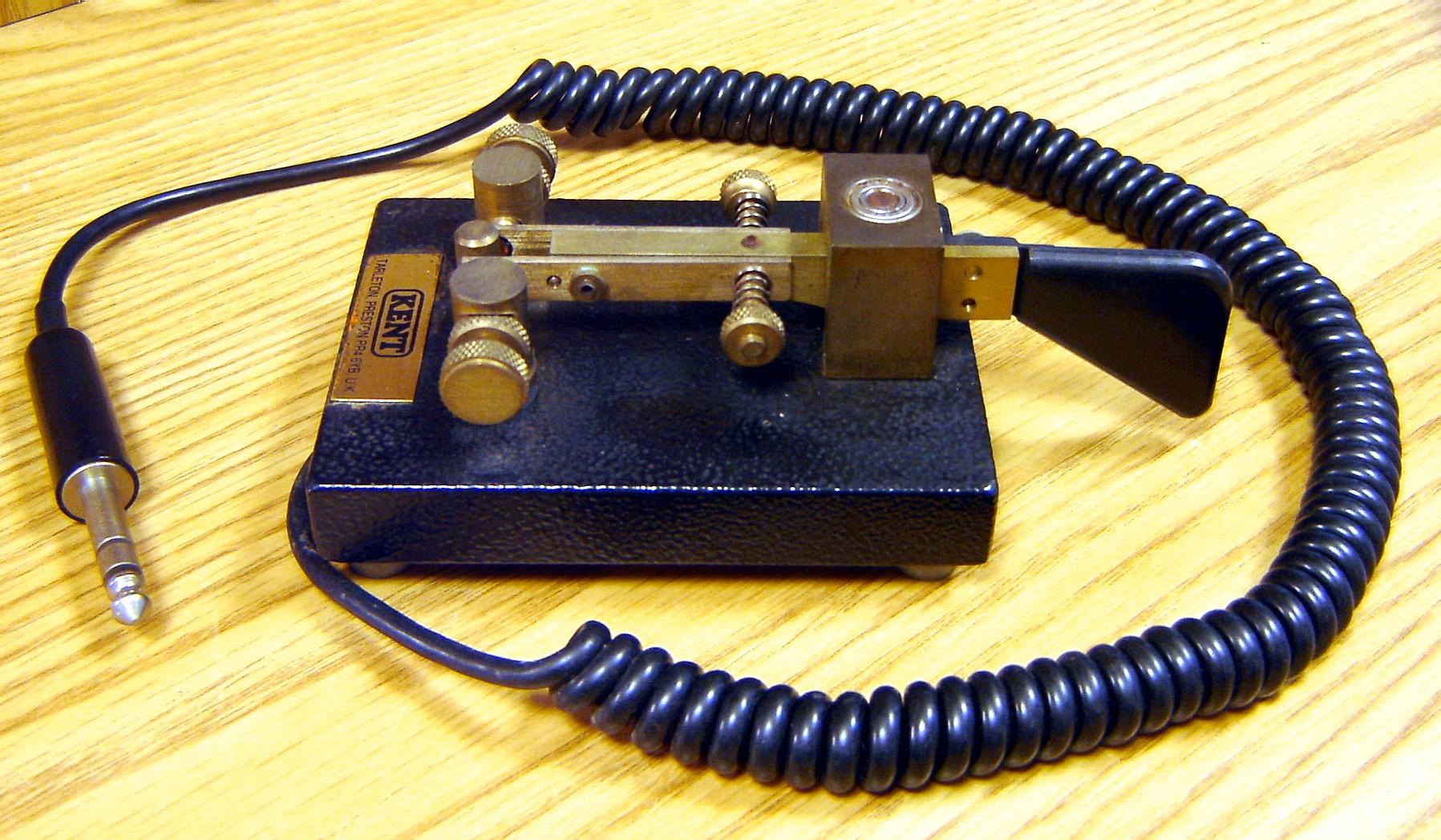 Second Hand Kent Single Paddle Morse Key - radioworld