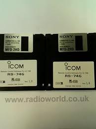 Second Hand ICOM RS-746 remote control software on 3.5 inch flop
