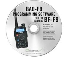 BAO-F9 Programming Software Only for the BaoFeng/Pofung BF-F9