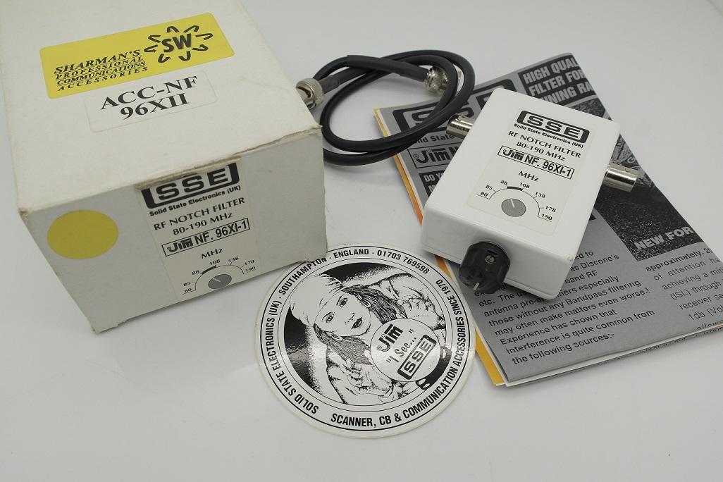 Sharmans NF-96II RF Notch Filter With BNC Fittings