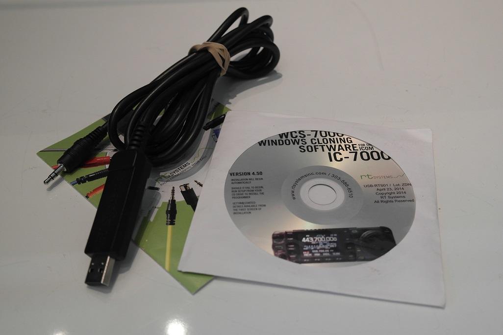 Second Hand RT Systems Software and Lead for Icom IC-7000