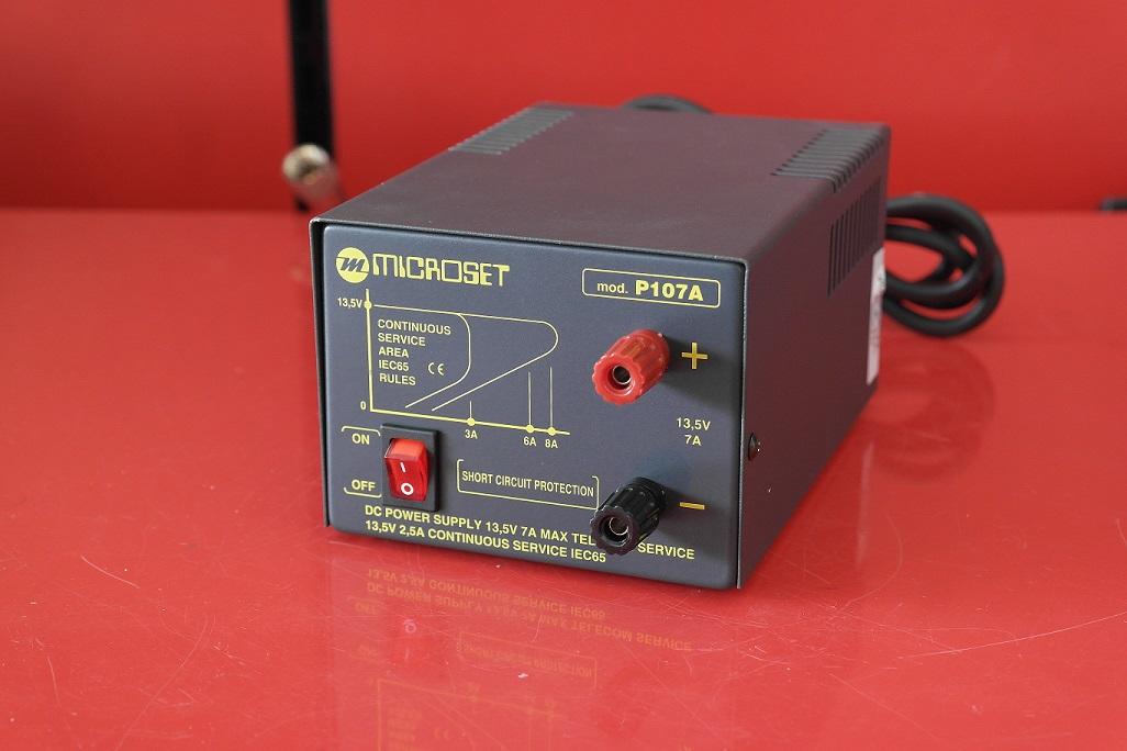 Second Hand Microset P107A 3 Amp Linear Power Supply - RW UK