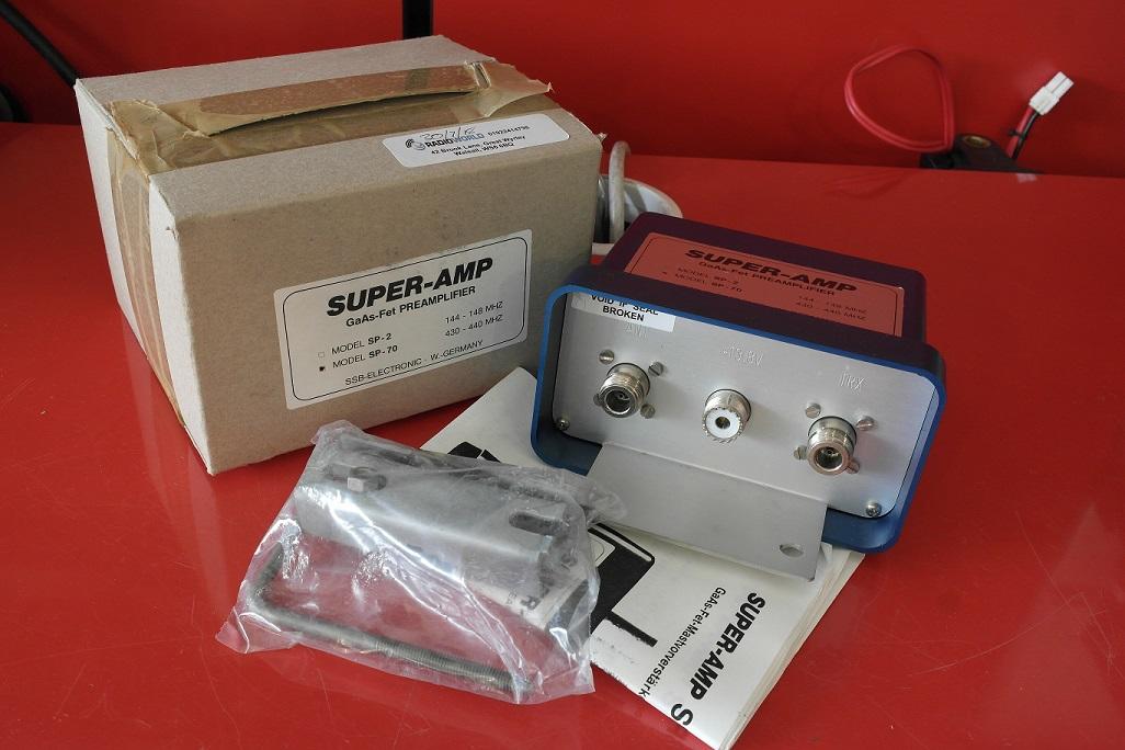 Second Hand SSB Electronics SP-70 430MHz Pre Amp - RW UK