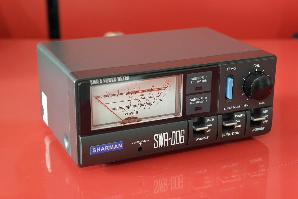 Second Hand Sharman SWR-006 HF VHF UHF SWR Power Meter RW UK