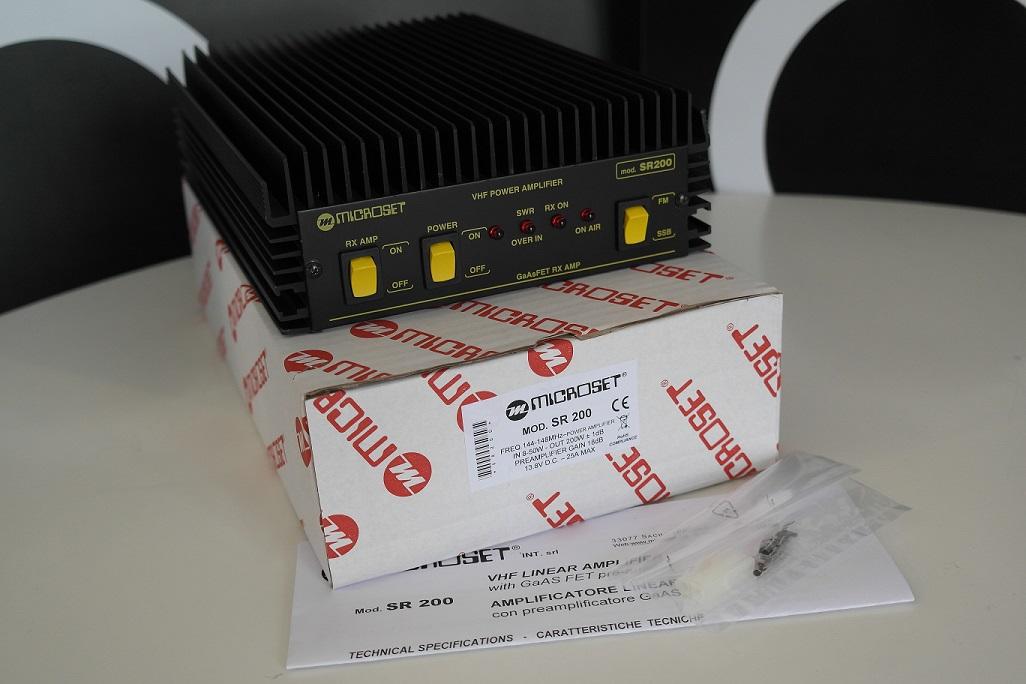 Second Hand Microset SR-200 2m 200w Amplifier - RadioworldUK 01922 414796