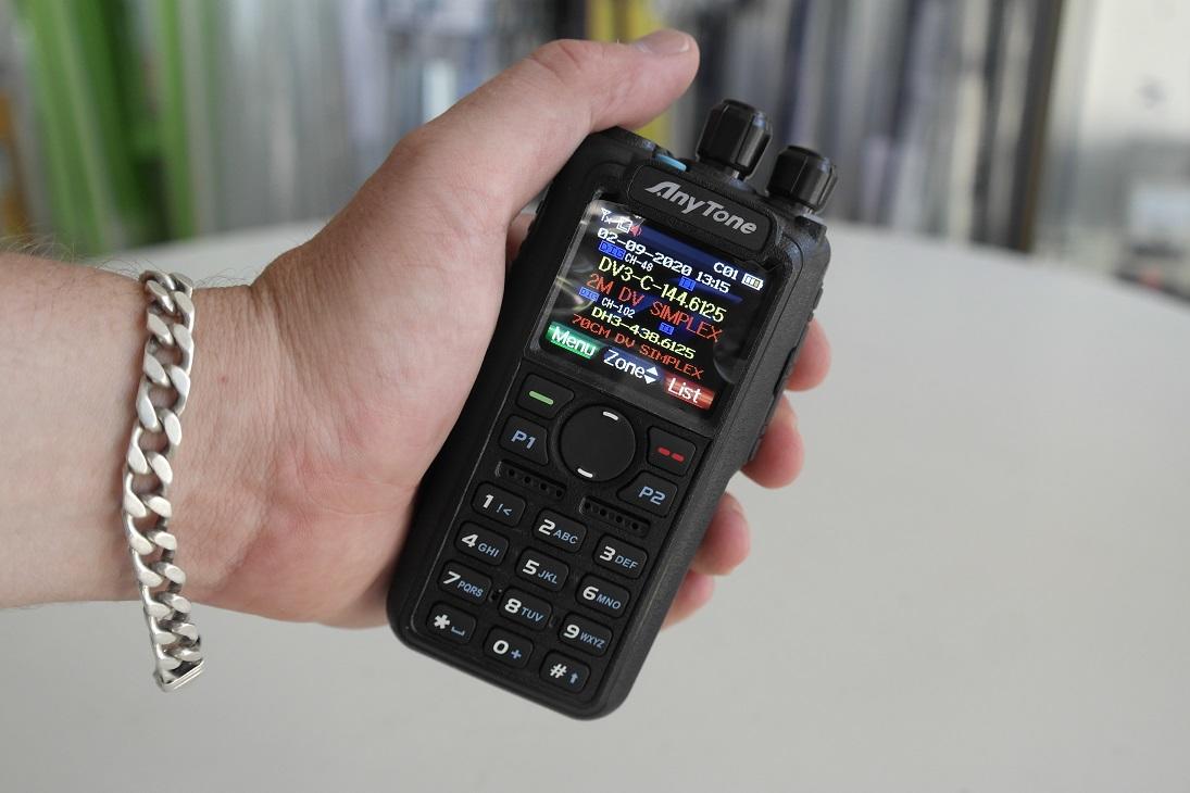 Second Hand Anytone AT-D878UV Digital DMR Dual Band Handheld ...