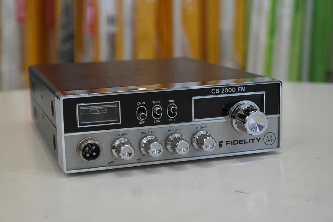 Second Hand Fidelity CB 2000 FM CB 27 MHz FM Mobile Transceiver ...