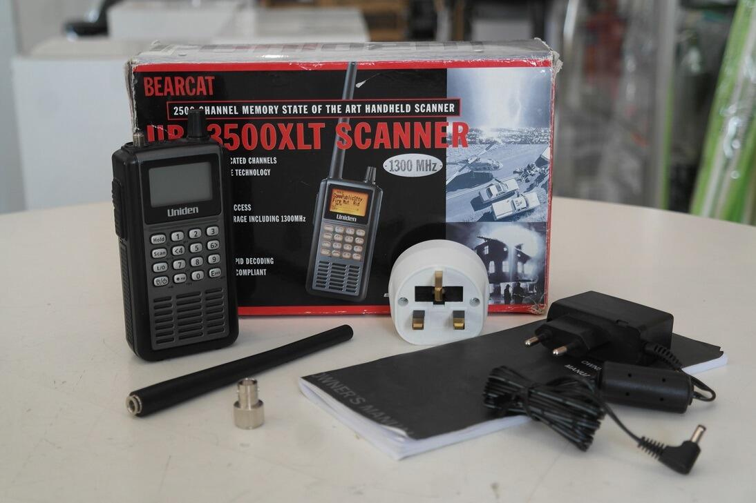 Second Hand Uniden UBC-3500XLT Bearcat Handheld Scanner - Radioworld ...