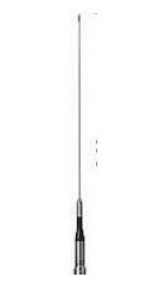 Diamond AZ‑504 2m/70cm Silver Metal Whip Antenna – Radioworld UK