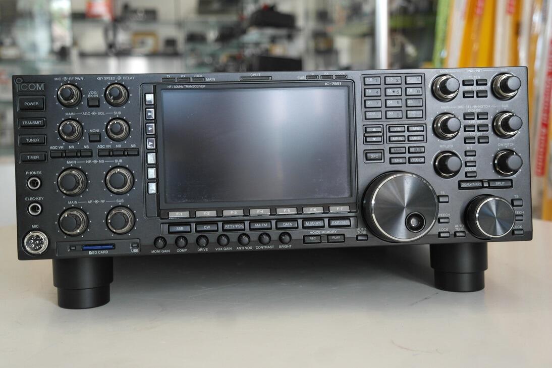 Second Hand Icom IC-7851 HF Transceiver - Radioworld Uk