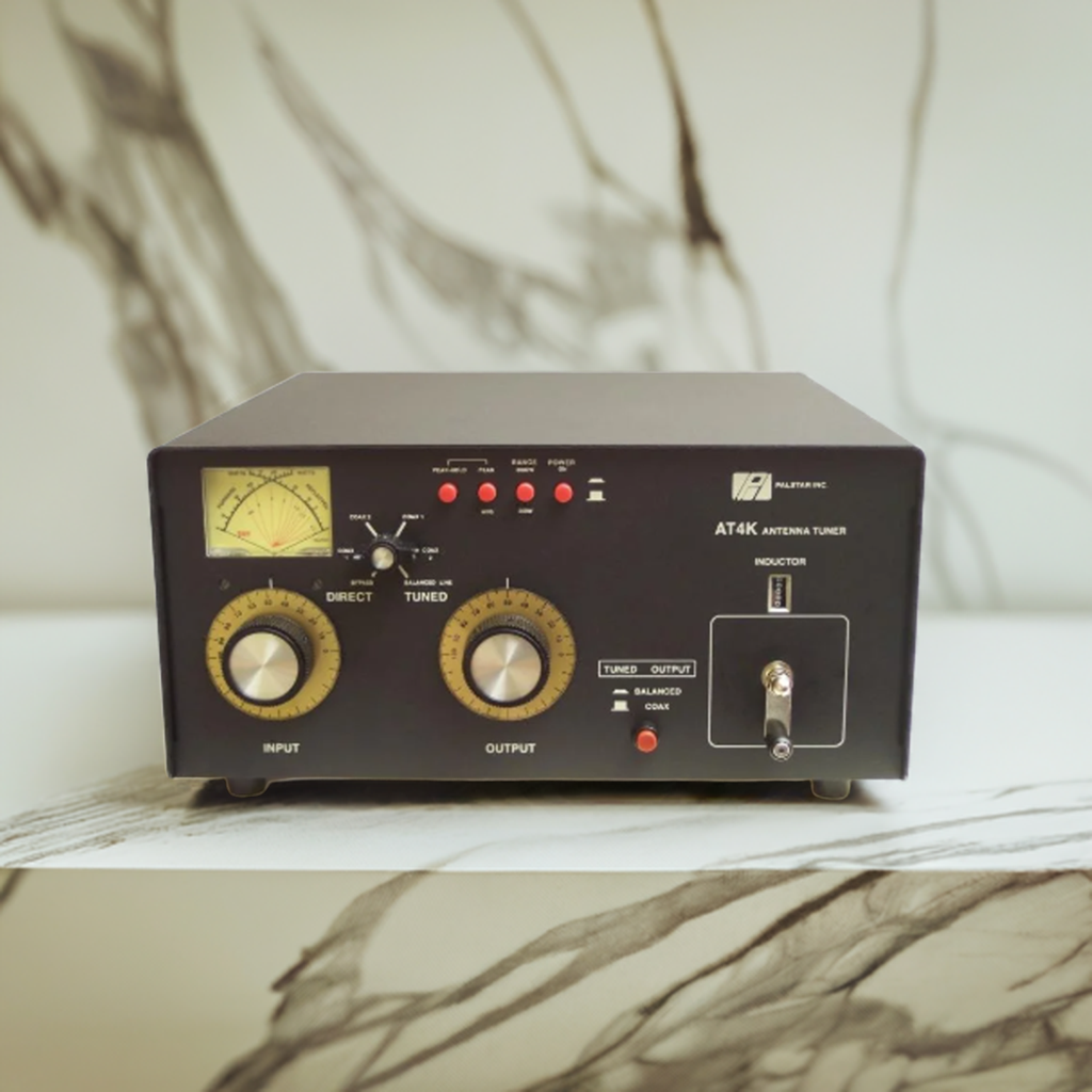 Palstar AT-4K is a 2500-watt manual antenna tuner designed to ...