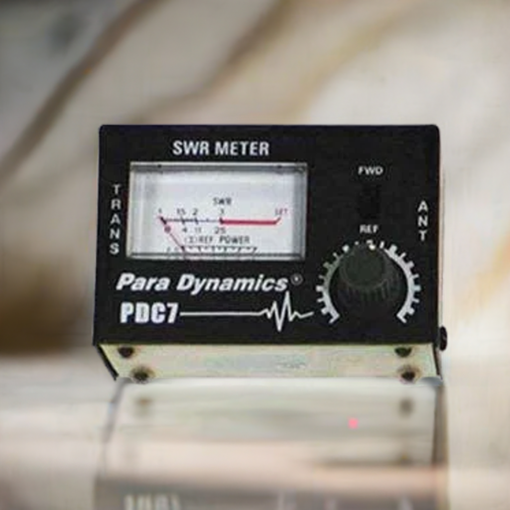 Astatic PDC7 SWR meter features a single scale designed for 27MHz ...
