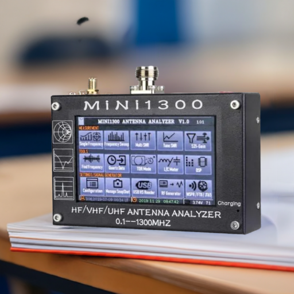 Mini 1300 0.1 1300 MHz handheld antenna analyser - Radioworld UK