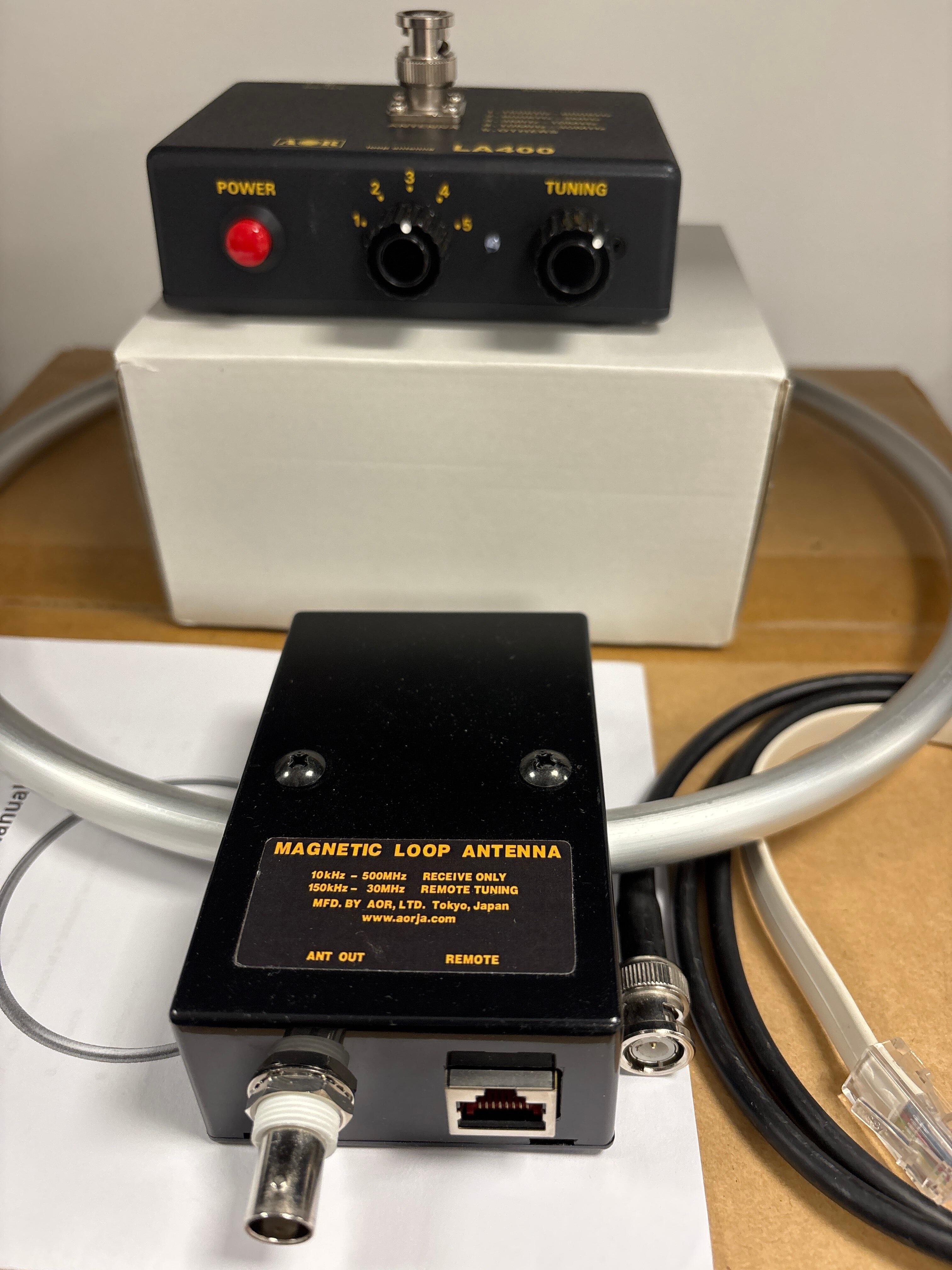 Second Hand AOR LA-400 Desktop Loop Antenna - Radioworld UK