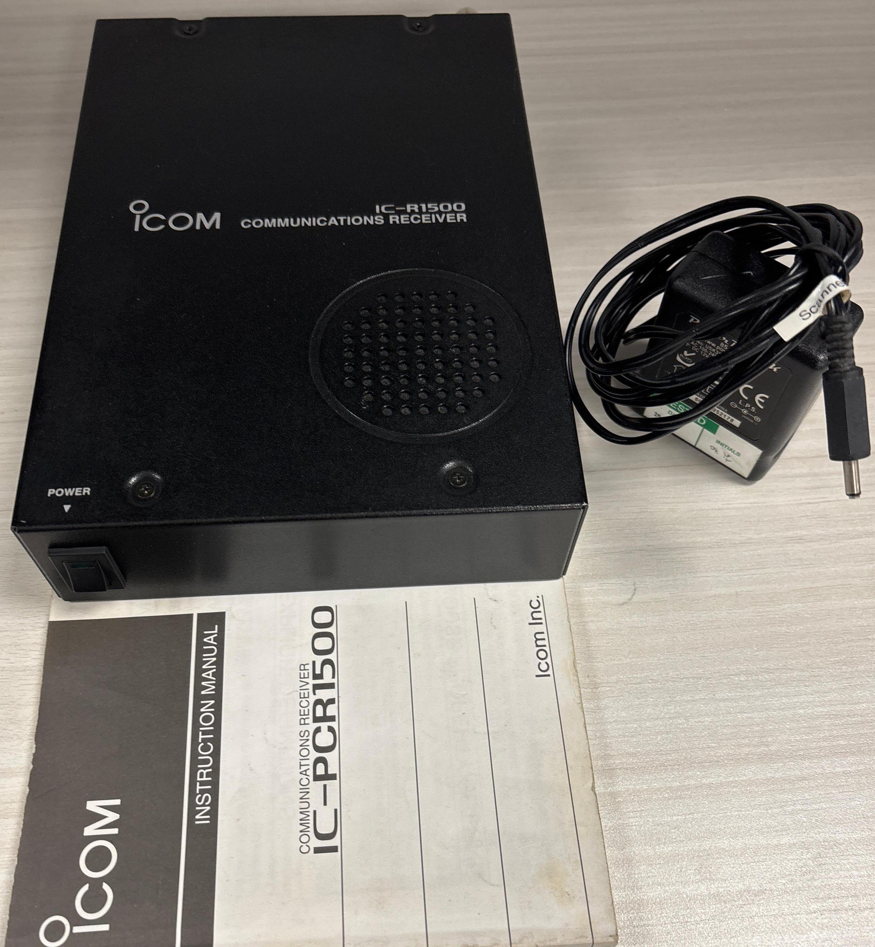 Second Hand Icom IC-R1500 communication receiver covers 0.01 to 3299 ...