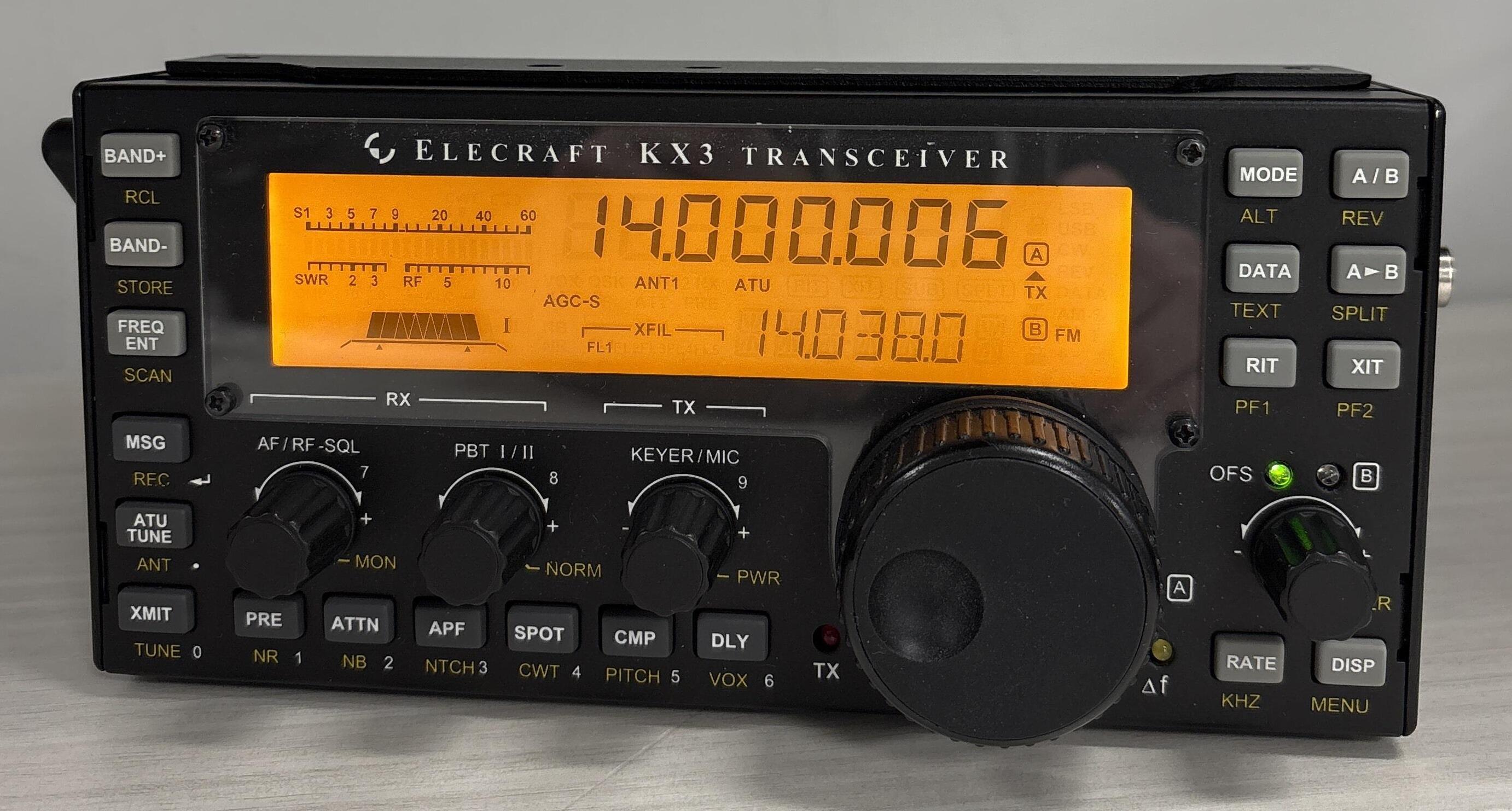 Second Hand Elecraft KX3 10W Portable Transceiver - Radioworld UK