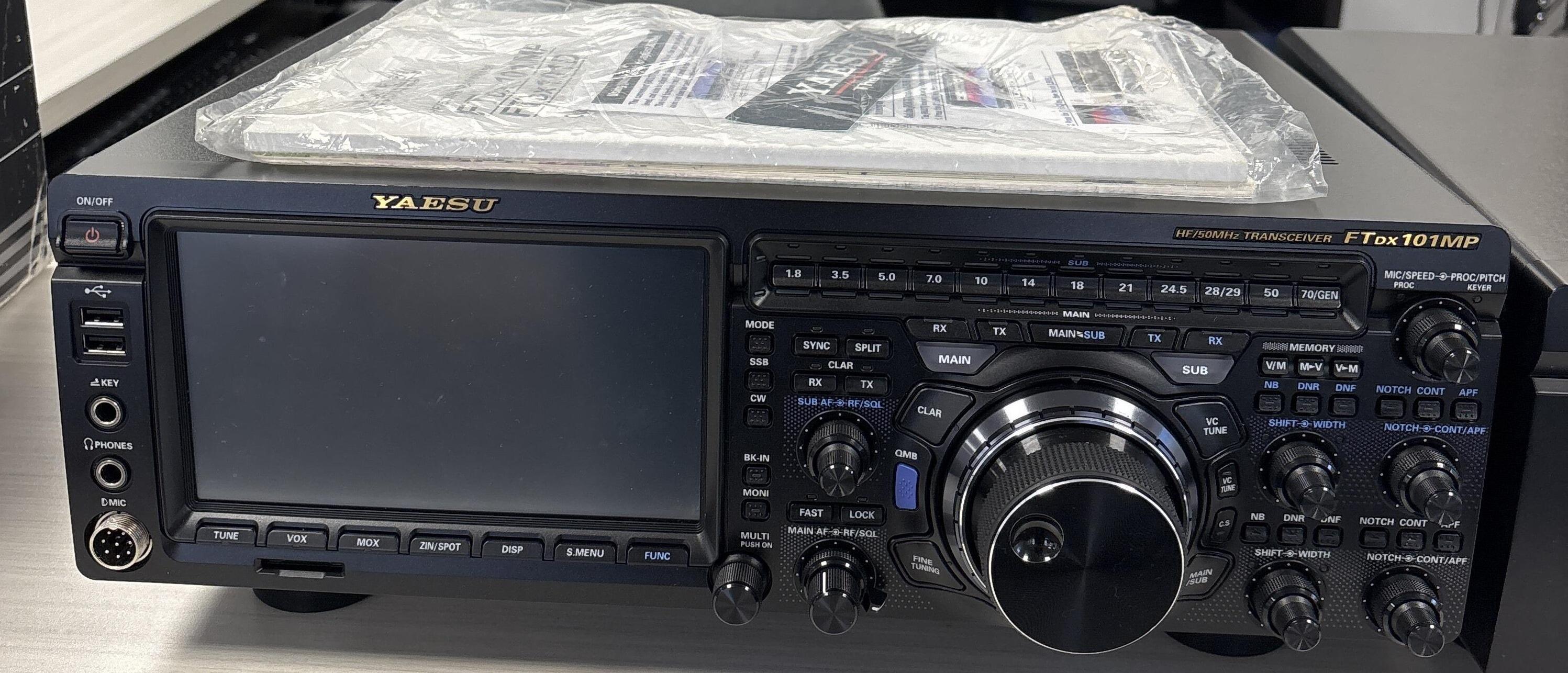 Second Hand Yaesu FTDX101MP 200 Watt SDR HF Transceiver - Radioworld UK