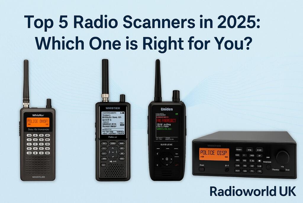 Top 5 Radio Scanners in 2025 – Expert Picks from Radioworld UK