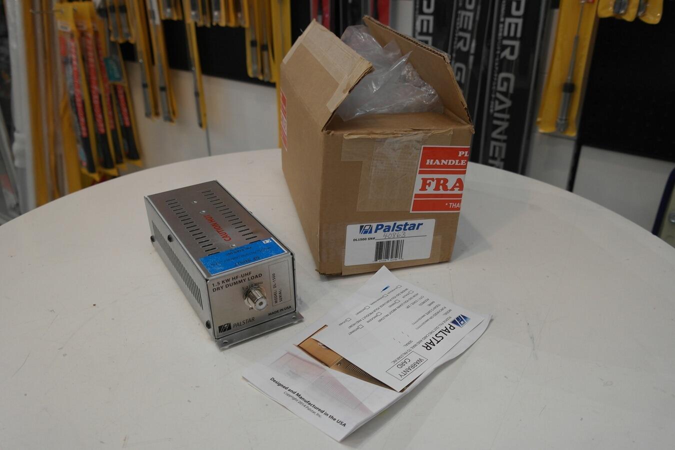 Used Palstar DL1500 HF Dummy Load – 1.5kW Air-Cooled | Radioworld UK