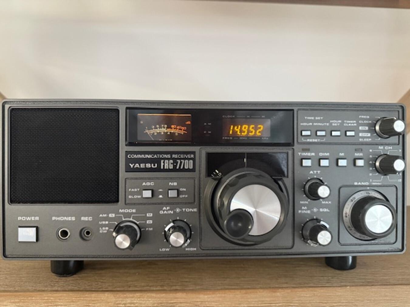 Second Hand Yaesu FRG-7700 HF Communications Receiver – Radioworld UK