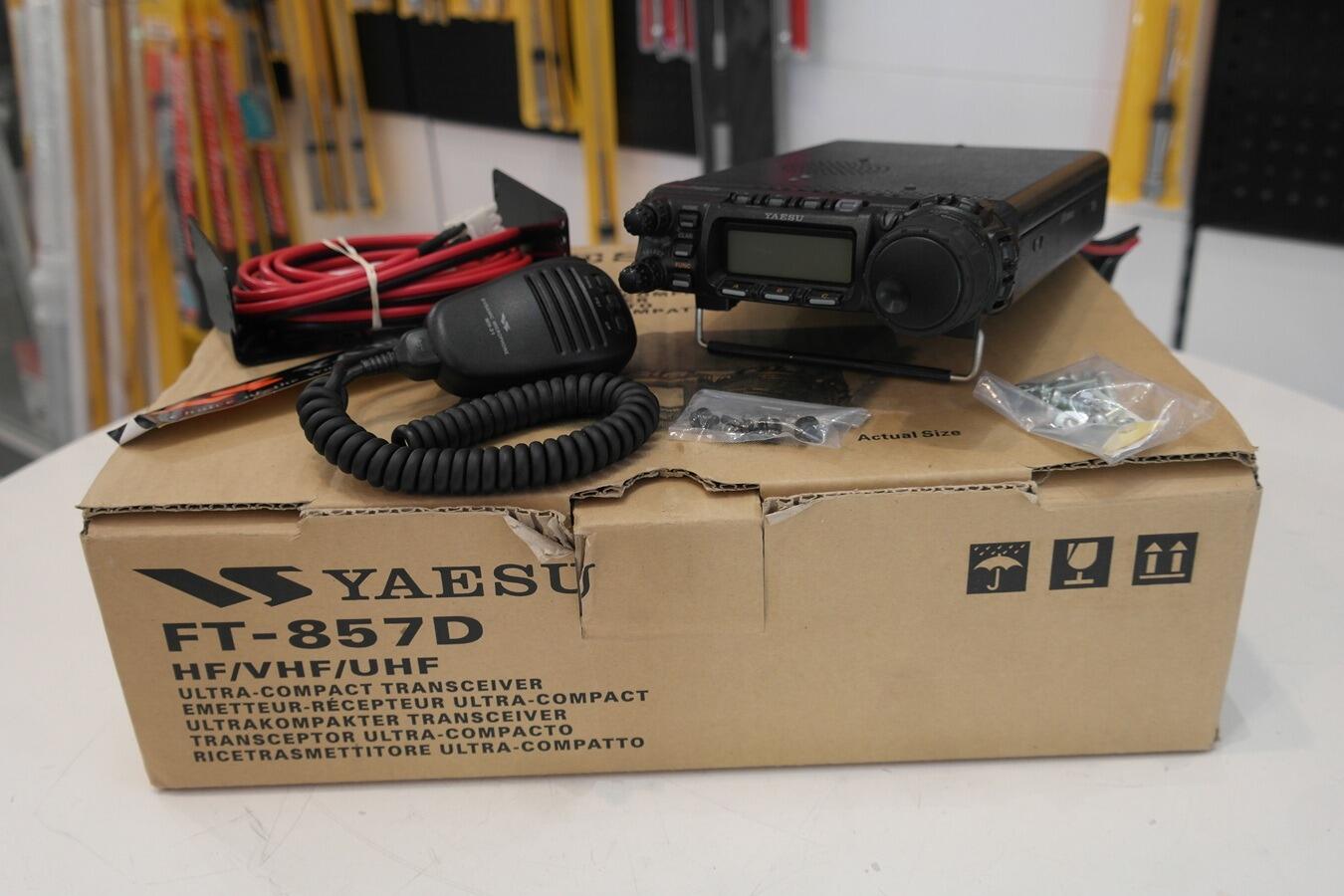 Second Hand Yaesu FT-857D Wide Banded HF/VHF/UHF Transceiver | Boxed