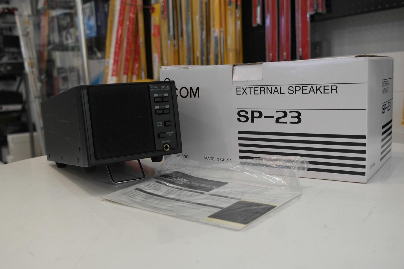 Radioworld Icom SP-23 Base Station Speaker – Used, Filtered Audio