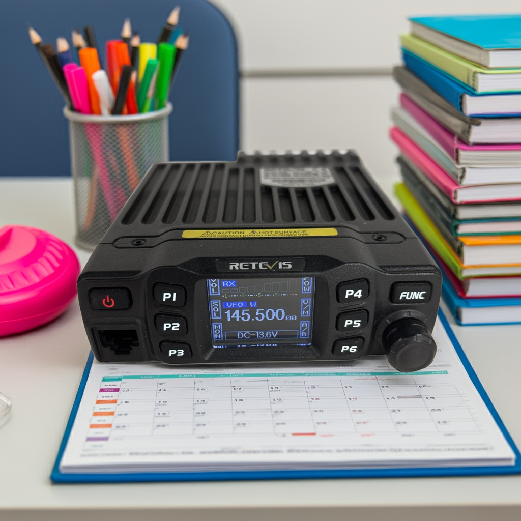 Second Hand Retevis RT95 Dual Band Transceiver – Rugged Amateur Mobile ...