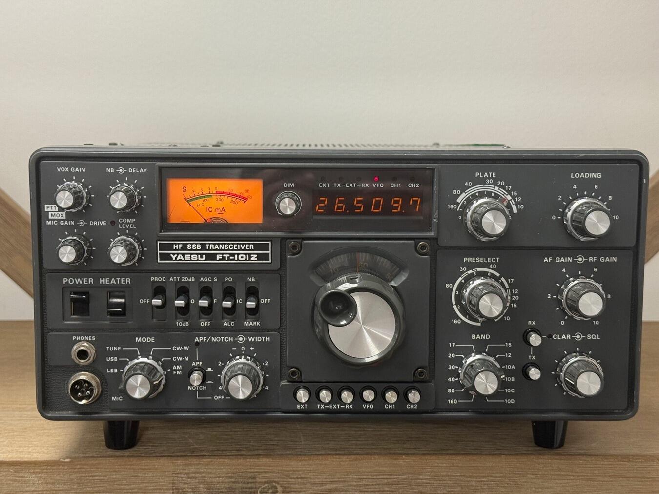 Yaesu FT-101ZD Mk III HF Transceiver with CB Crystals Fitted - Radioworld UK