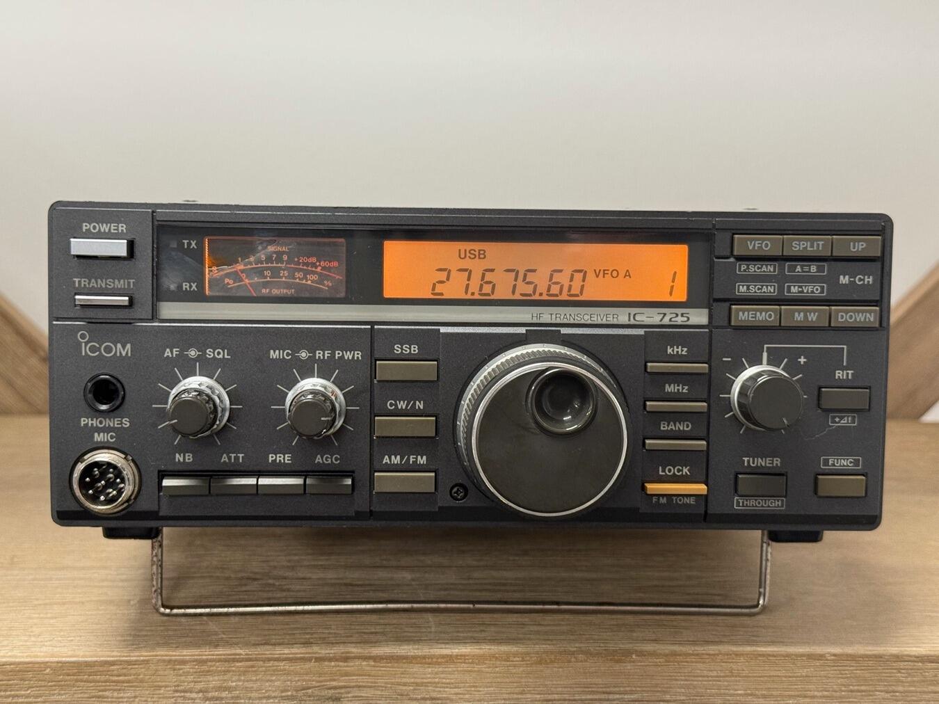Second Hand Icom IC-725 HF Transceiver – SSB Only | Rescue Rigs