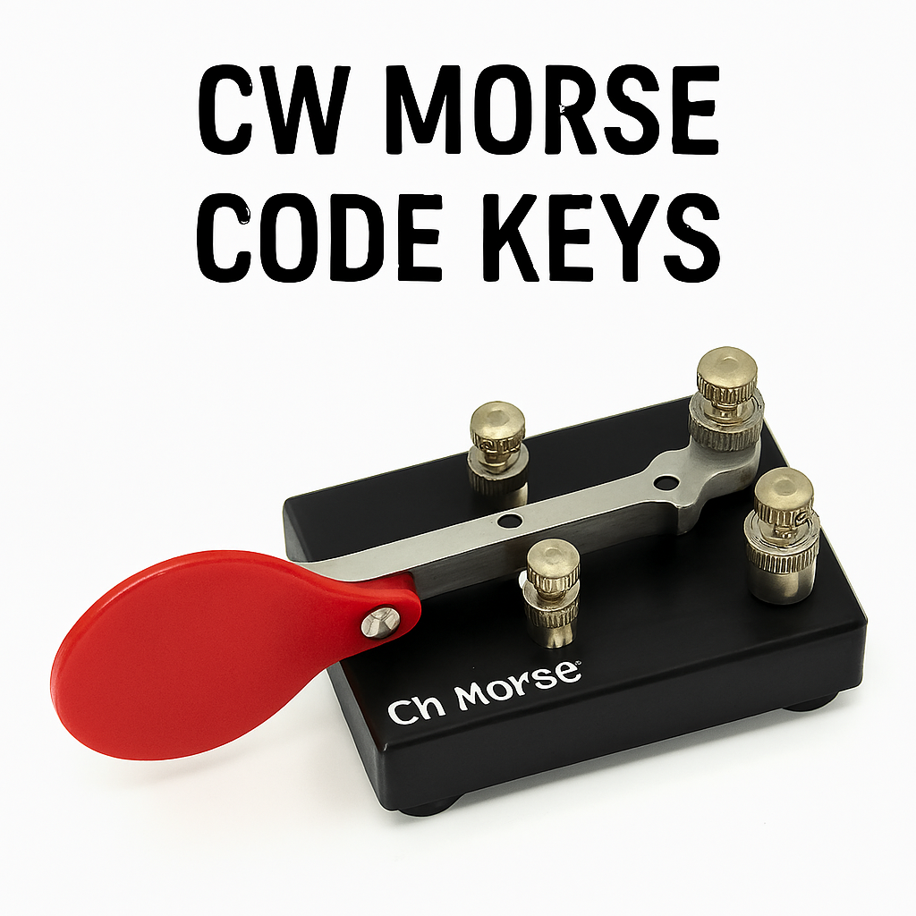 CW Morse – Straight & Iambic Keys for Amateur Radio Communication ...