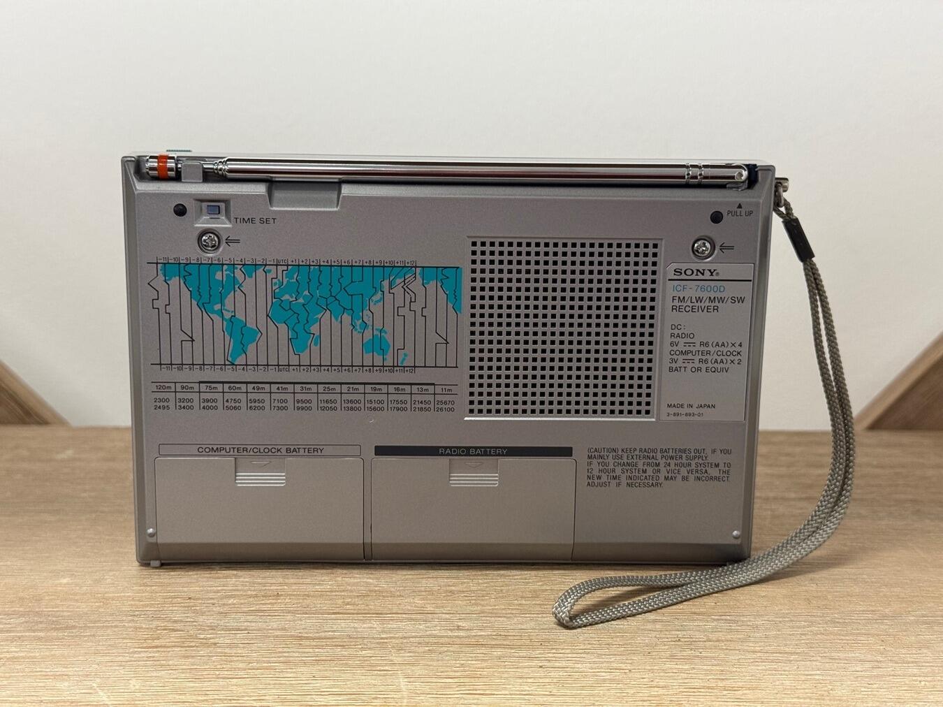 Second Hand Sony ICF-7600DS FM LW MW SW Receiver | Radioworld
