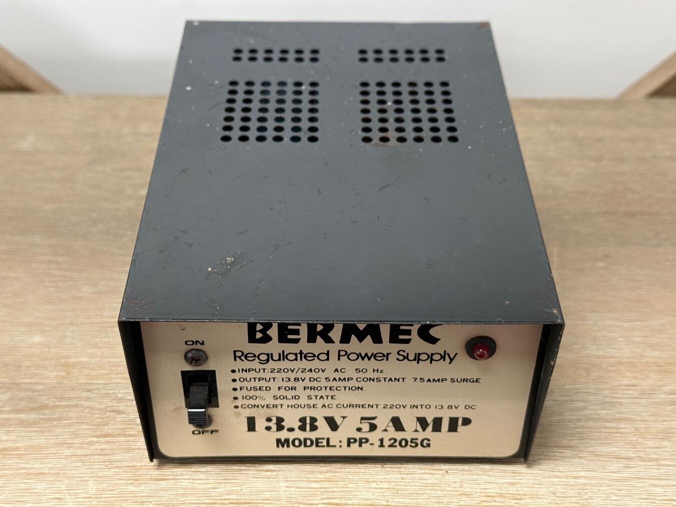 RESCUE RIGS Bermec PP-1205G Regulated Power Supply NON WORKING | Radioworld