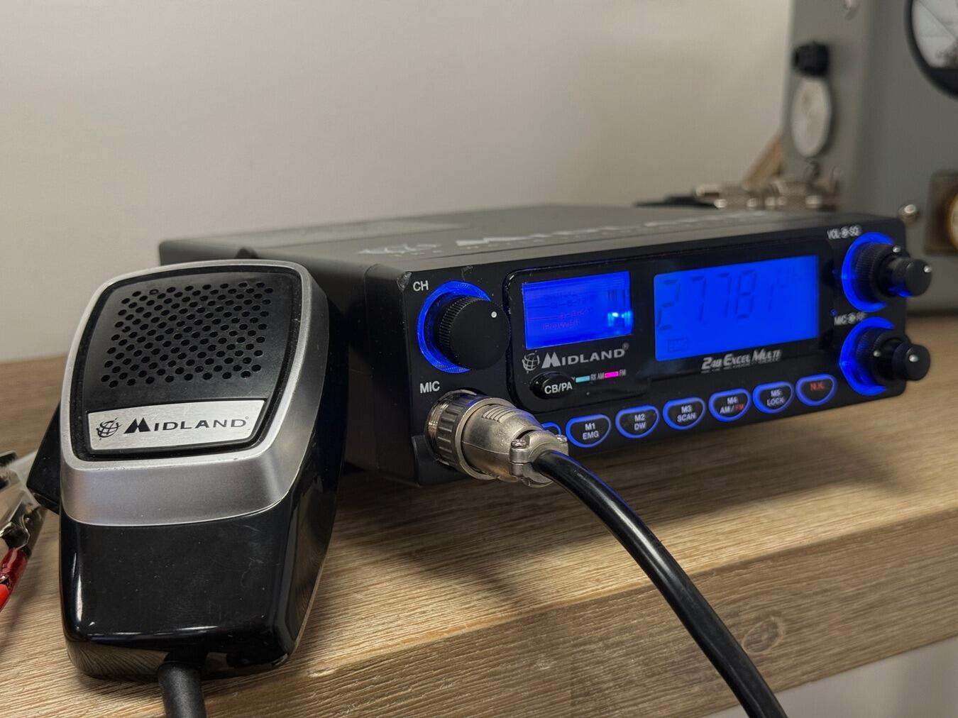 Second Hand Midland 248 Excel AM/FM CB Radio | Radioworld