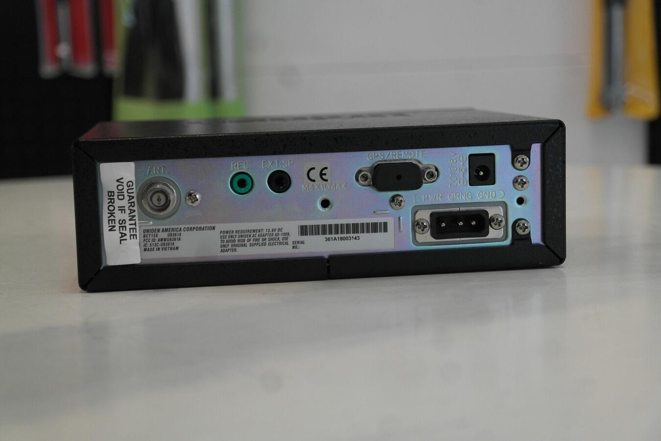 Second Hand Uniden BCT15X VHF/UHF Scanner Receiver | Radioworld