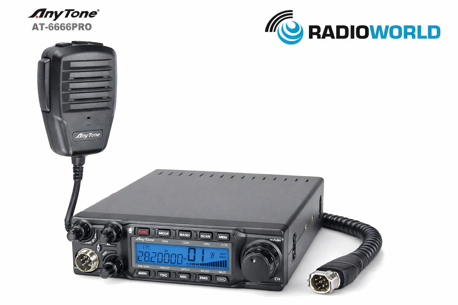 Anytone AT-6666PRO 10 Meter Mobile Transceiver | Radioworld UK