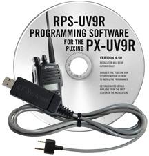 RPS-UV9R Programming Software and USB-K4Y