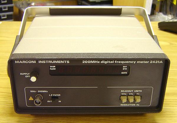 Second Hand Marconi Instruments 2431A Counter - radioworld