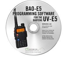 BAO-E5 Programming Software Only for the Baofeng UV-E5 and UV-E5