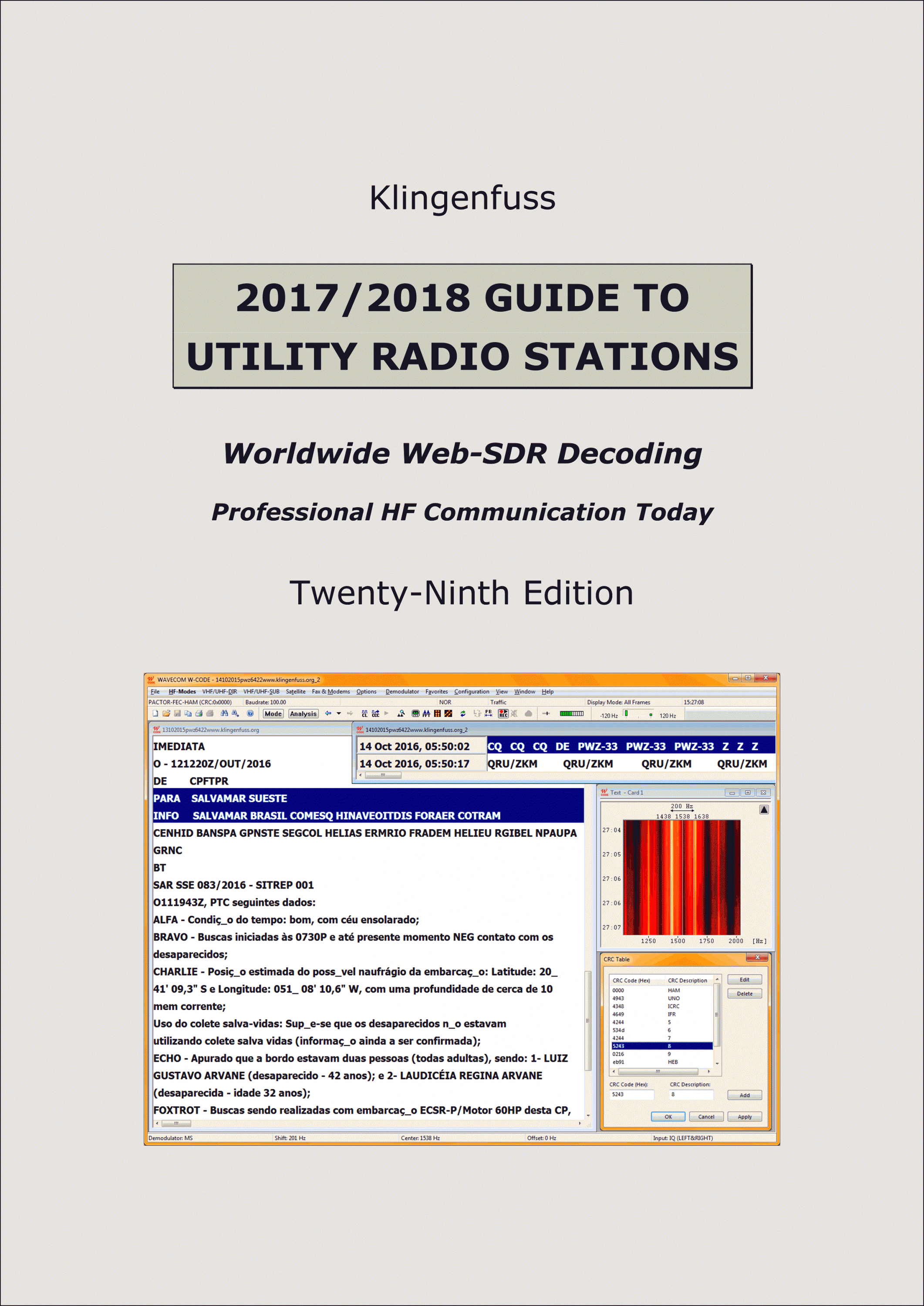 2017/2018 Guide to Utility Radio Stations at Radioworld UK