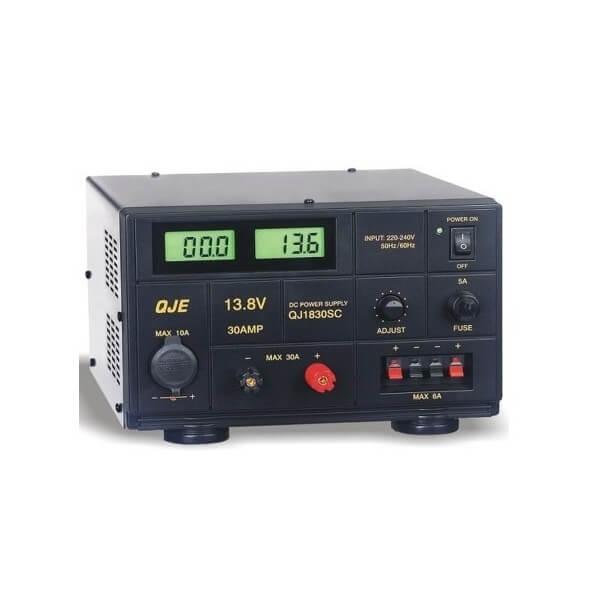 QJE QJ1830SB (30AMP) LINEAR POWER SUPPLY UNIT at Radioworld Ltd