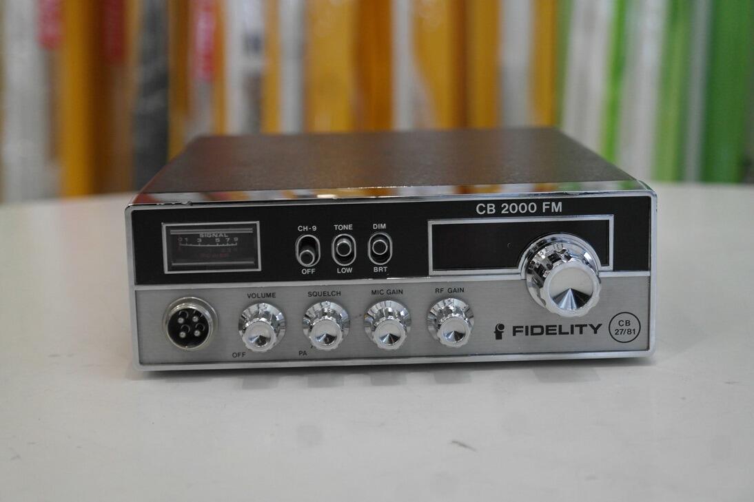 Second Hand Fidelity CB 2000 FM CB 27 MHz FM Mobile Transceiver ...