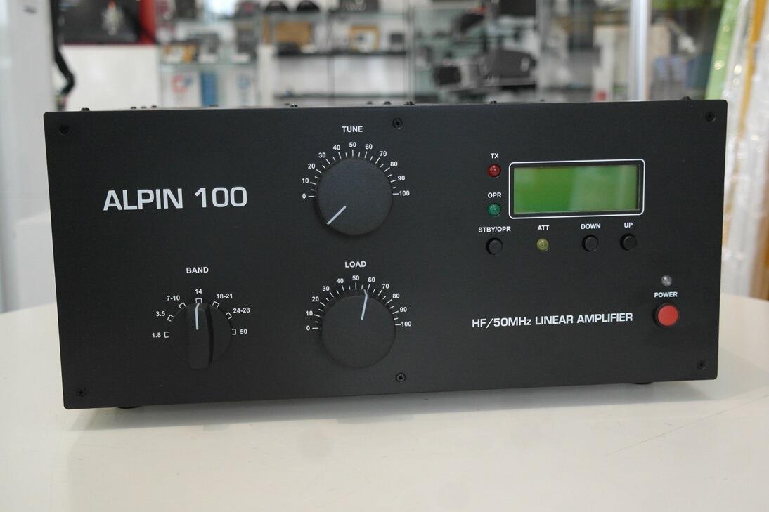 Second Hand Alpin 100 HF 1kW HF Linear Valve Amplifier - Radioworld UK