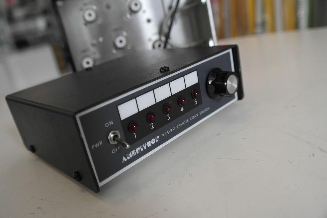 Second Hand Ameritron RCS-8VX 5-Way Remote Coax Switch SO-239 - Radioworld UK