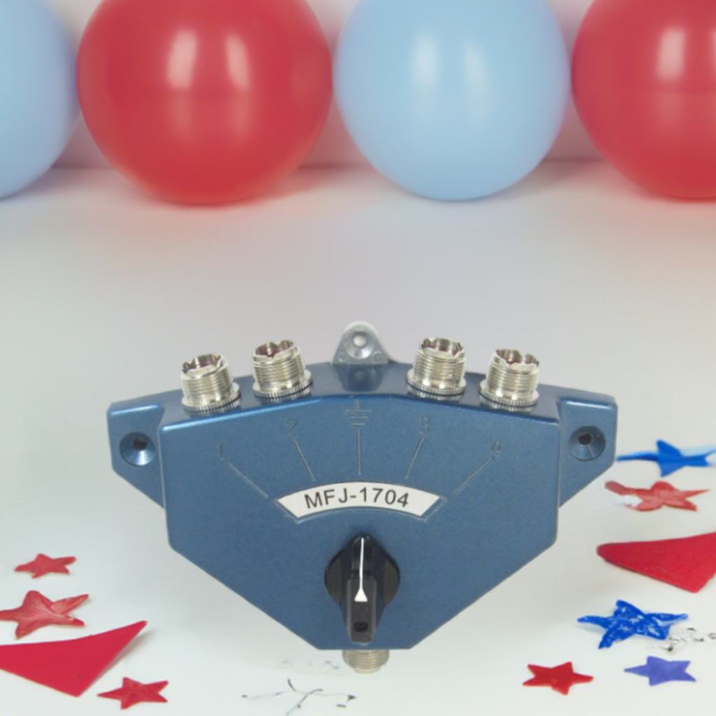 Mfj-1704 4-way coax switch features SO-239 connectors - Radioworld UK