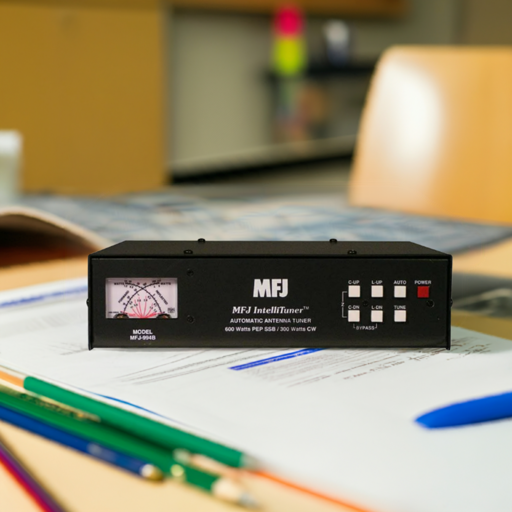 MFJ-994B is a robust automatic antenna tuner designed for amateur radio ...