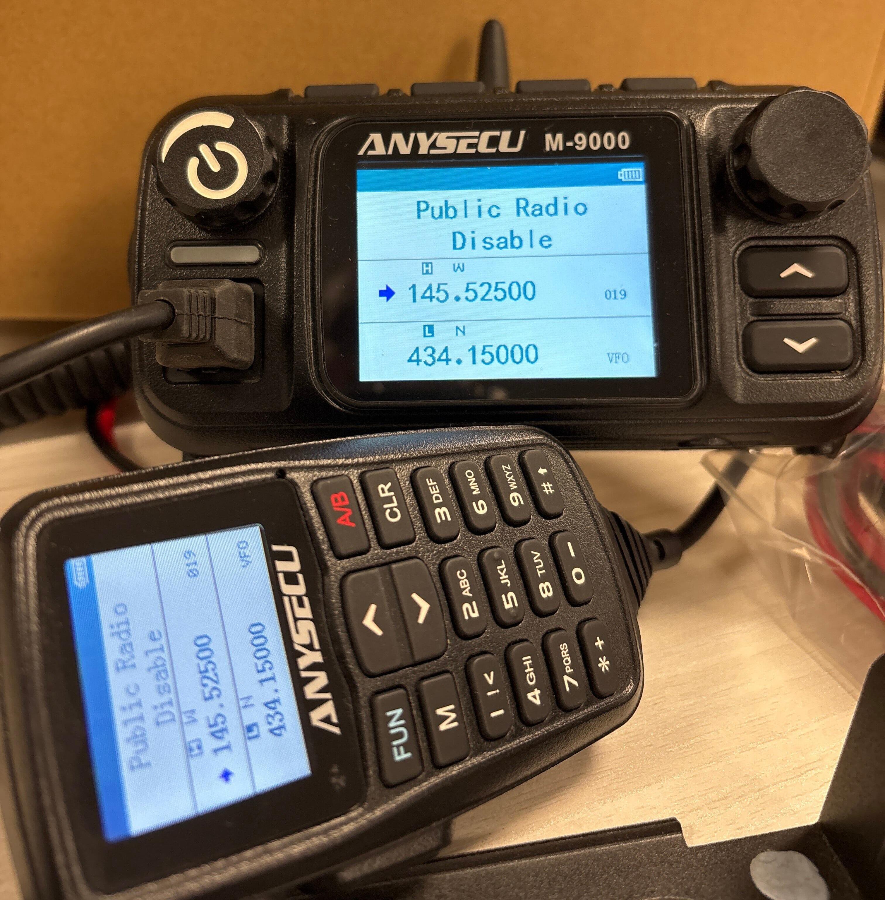 Second Hand ANYSECU M-900 Mobile Radio LTE/4G - WCDMA - GSM - GPS ...