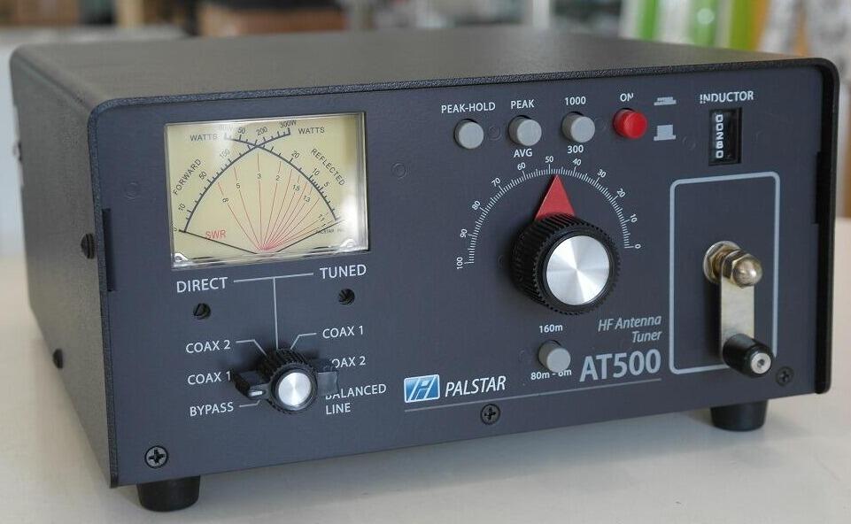 Second Hand Palstar AT-500 Meter 600 Watt PEP Antenna Tuner - Radioworld UK