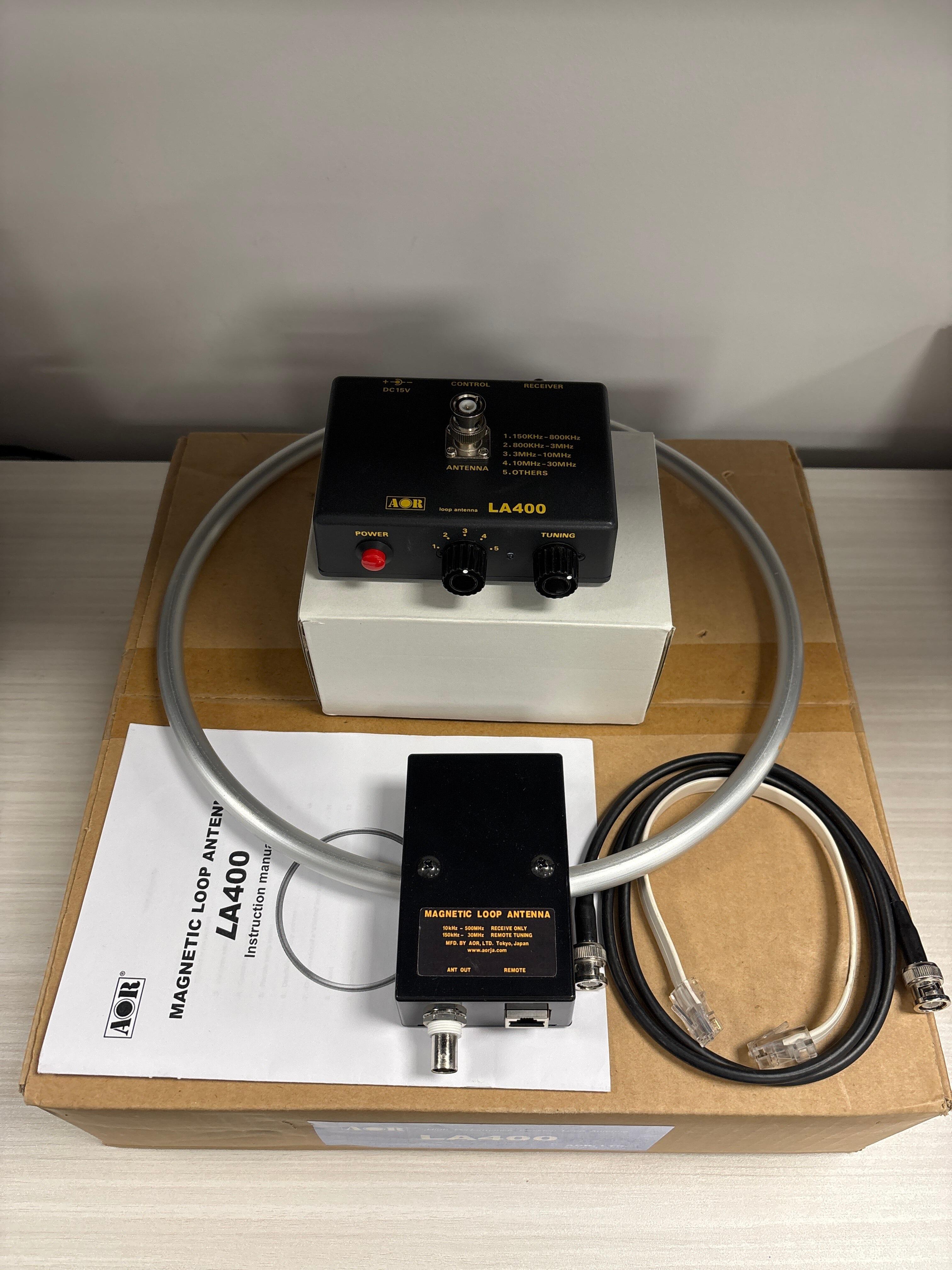 Second Hand AOR LA-400 Desktop Loop Antenna - Radioworld UK